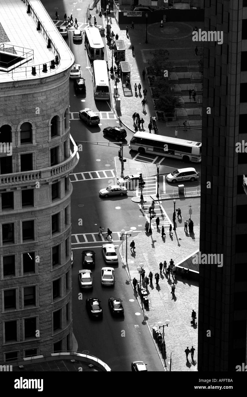 State street boston hi-res stock photography and images - Alamy