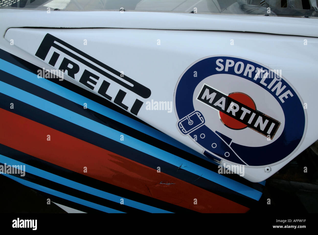 Lancia Rally Car Stock Photo - Alamy