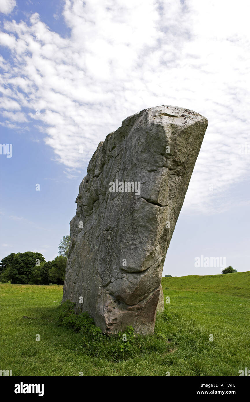 Avebury Henge Wiltshire England UK Stock Photo - Alamy