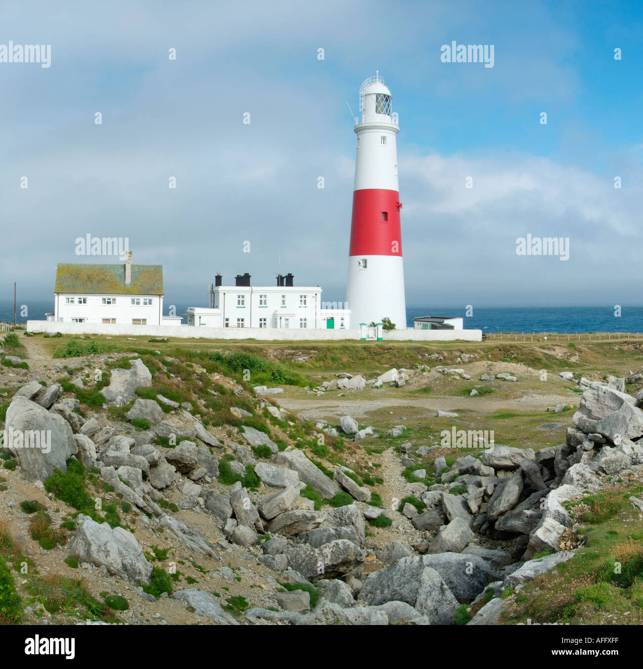 Portland Bill lighthouse Dorset England GB UK EU Europe Stock Photo - Alamy