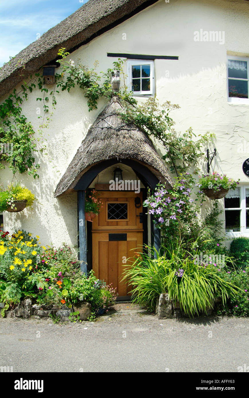 Beehive cottage Lulworth Dorset England UK EU GB Europe Stock Photo - Alamy