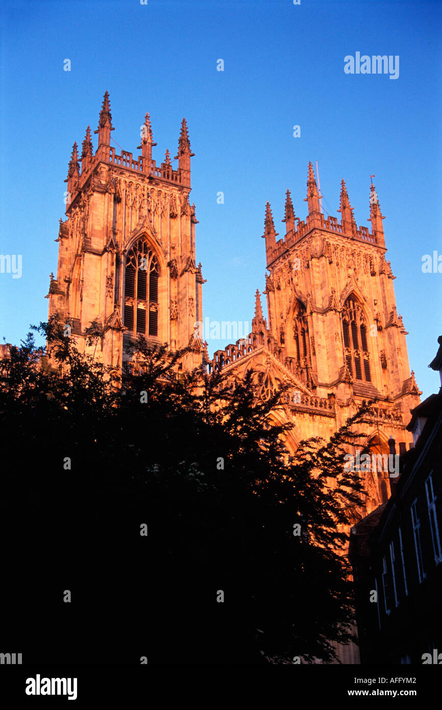 West Front of York Minster the largest Gothic cathedral in northern ...