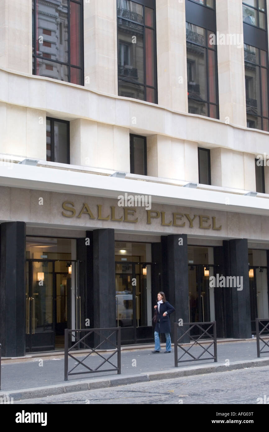 Salle Pleyel concert hall, 252 rue Faubourg Saint Honore Paris France ...
