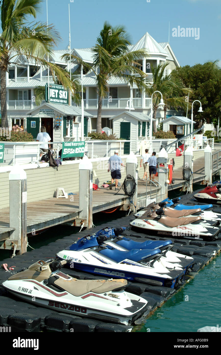 Key West The Keys fl southern Florida USA boating Sunset Quay Jet ski ...