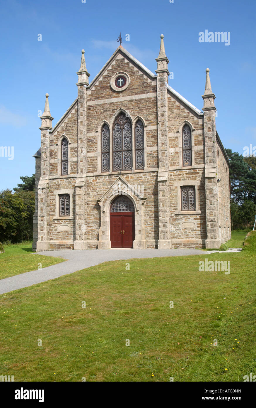 Scorrier Chapel, near Redruth, Cornwall, UK Stock Photo - Alamy