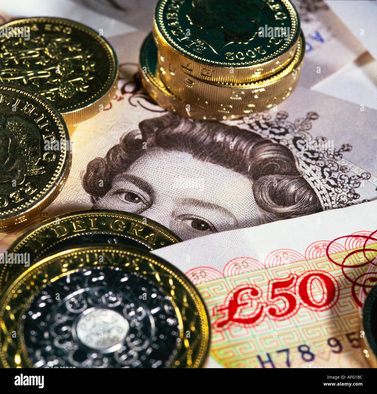 50 10 20 bank note uk hi-res stock photography and images - Alamy