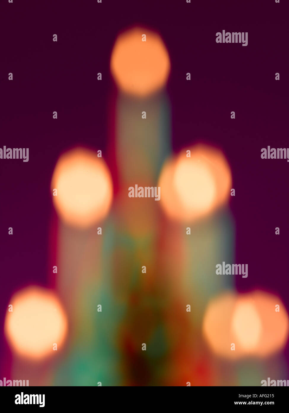 Candles on a christmas tree hi-res stock photography and images - Alamy