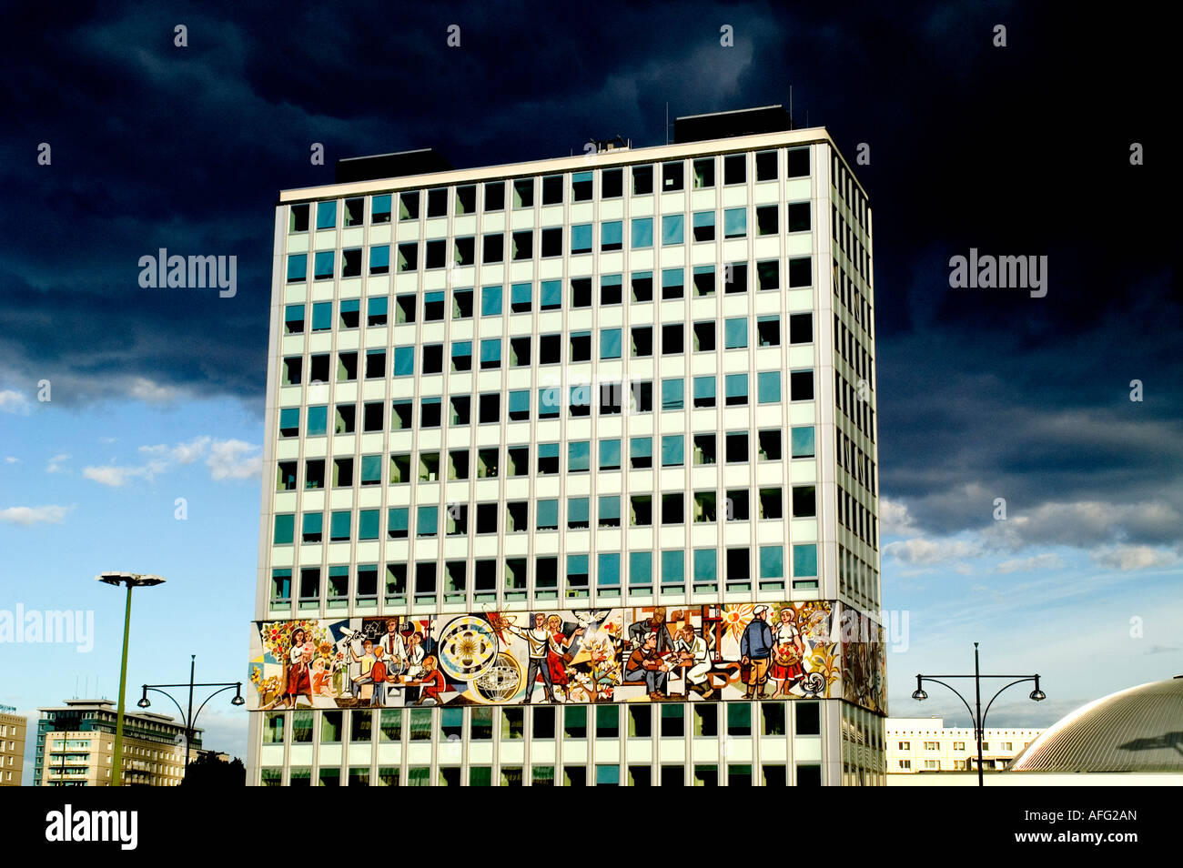 Alexanderplatz Alexander Square Berlin Germany German ( Wall Painting ...
