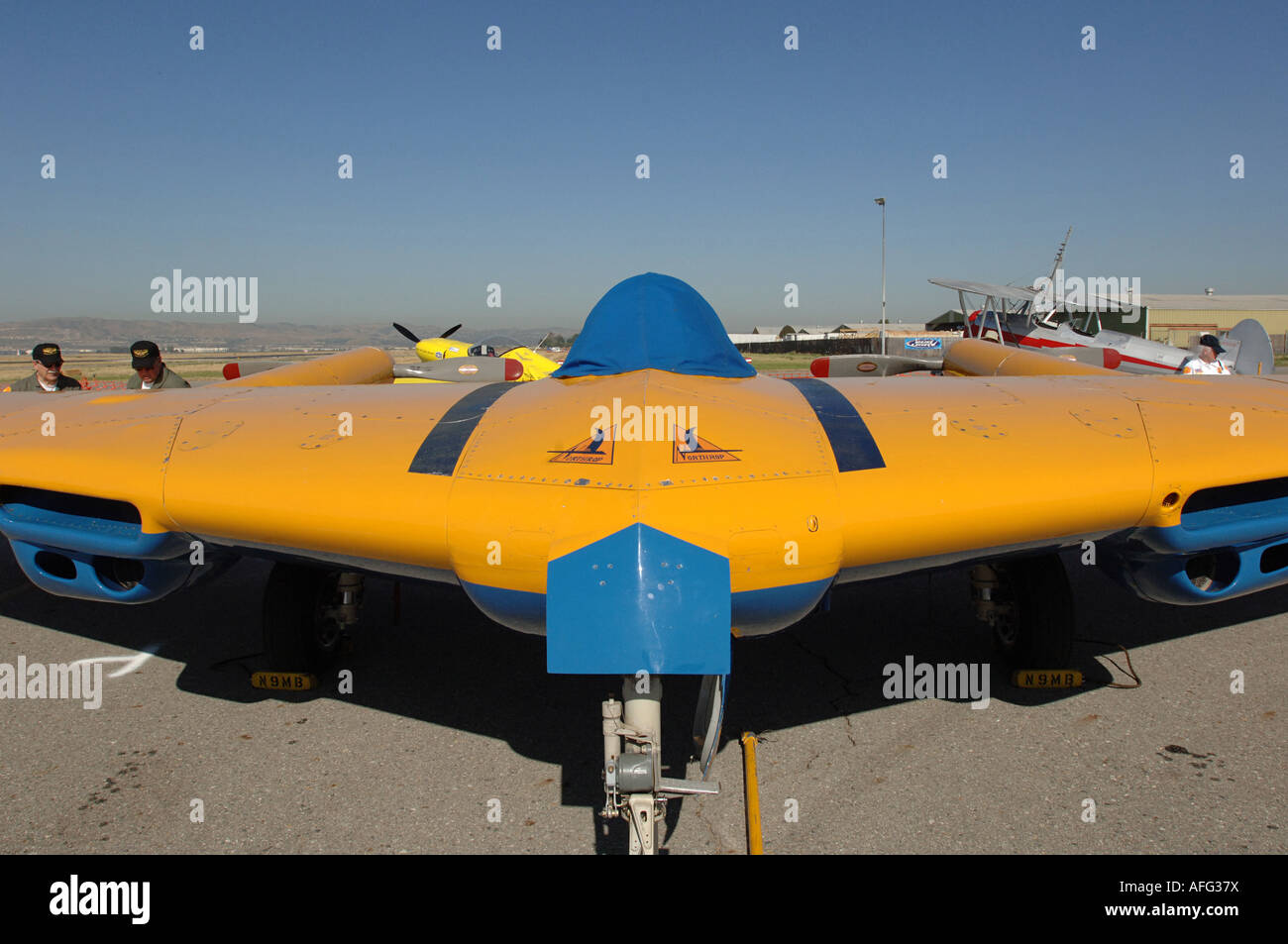 Northrop N9MB flying wing Stock Photo - Alamy