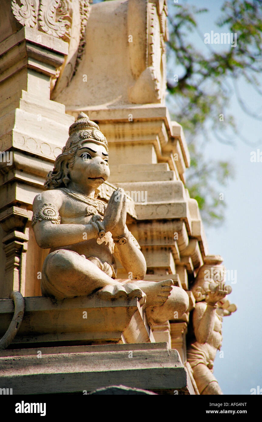 Hanuman Statue Monkey God Stock Photo - Alamy