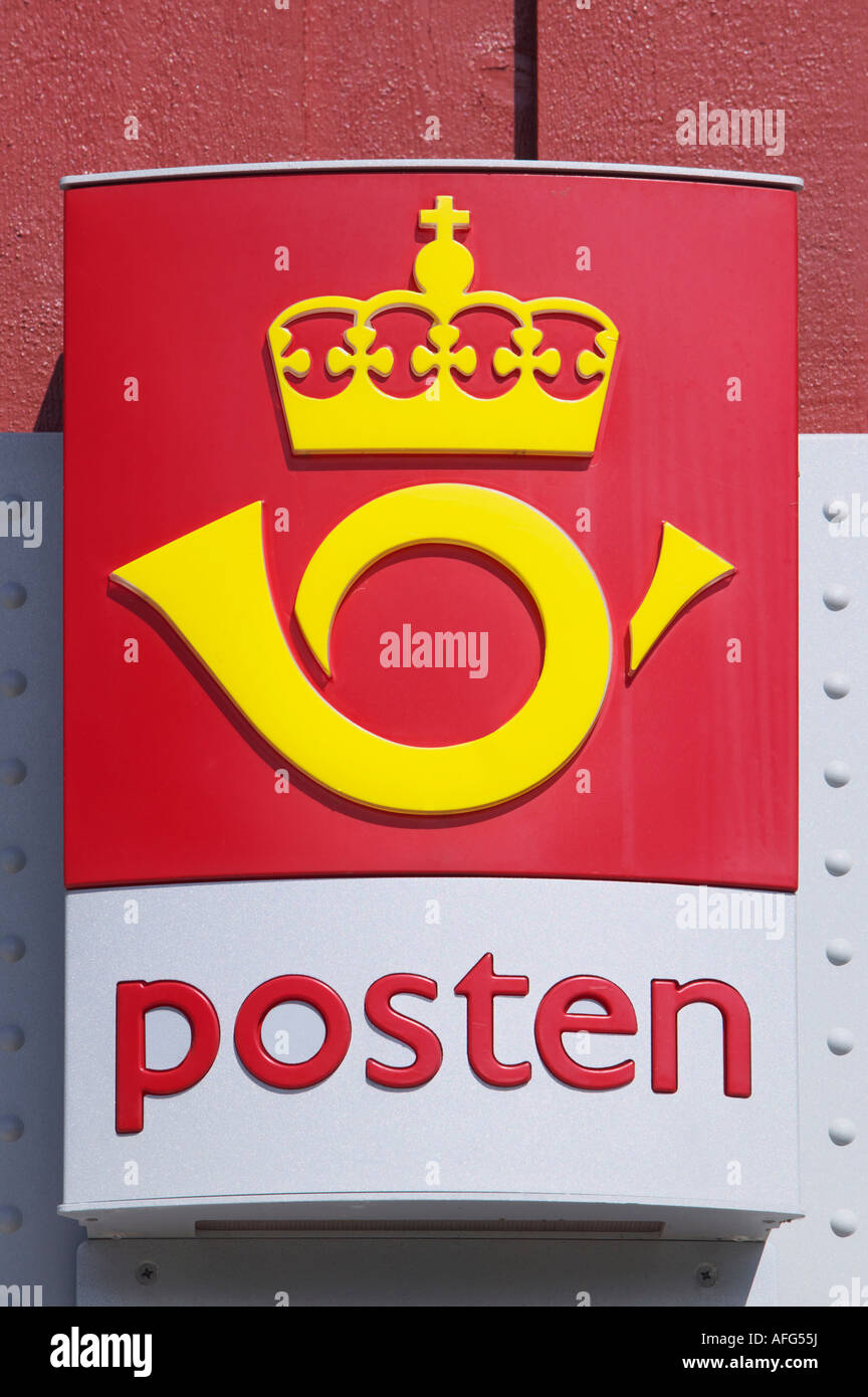 Posten symbol hi-res stock photography and images - Alamy