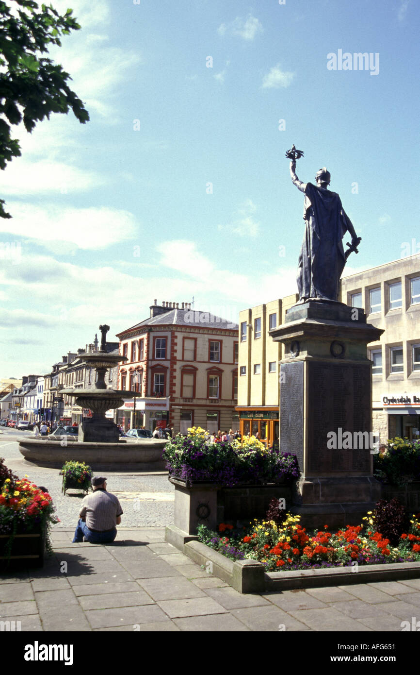 Elgin Scotland Statue High Resolution Stock Photography and Images - Alamy