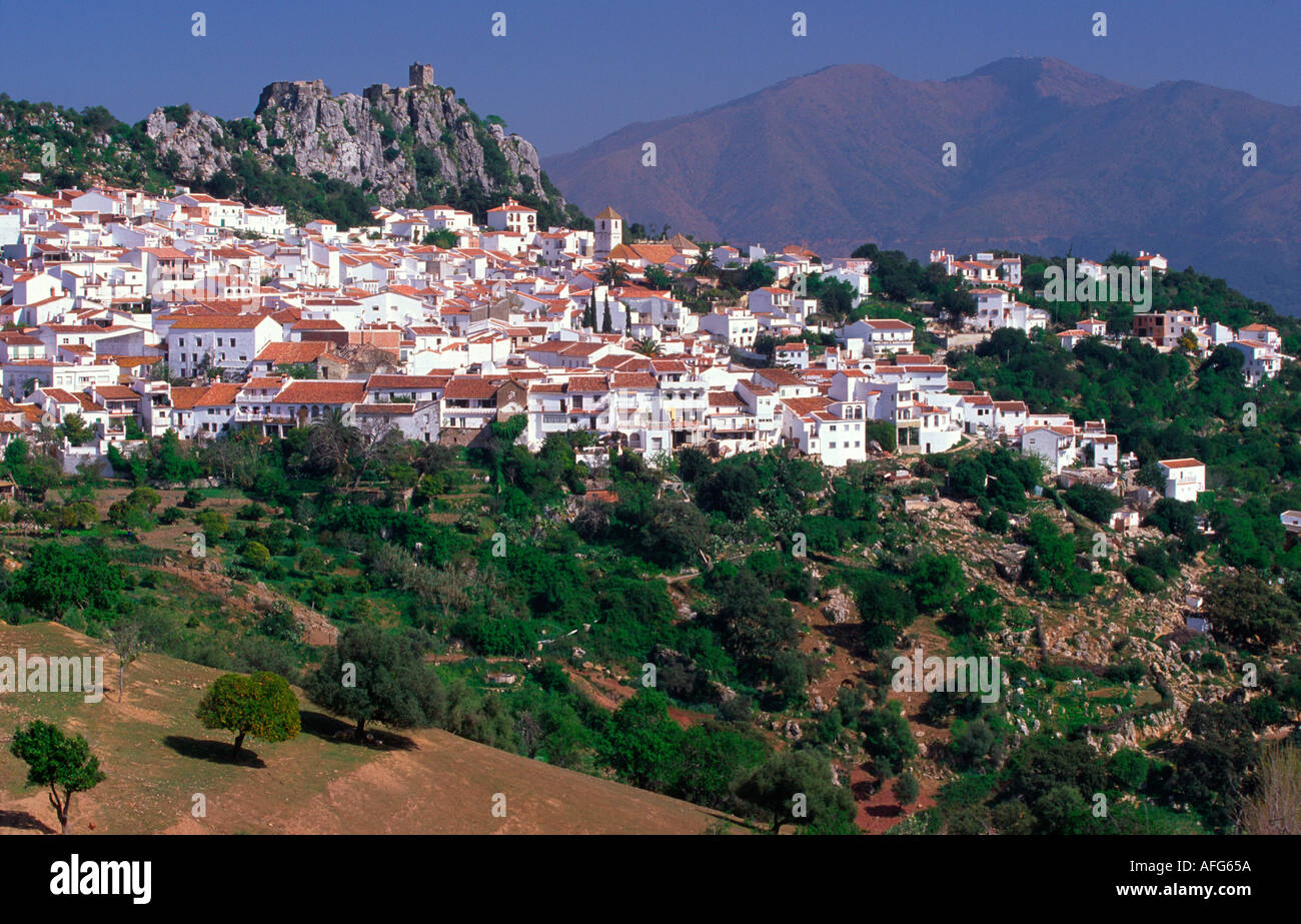 Pueblos blancos gaucin hi-res stock photography and images - Alamy