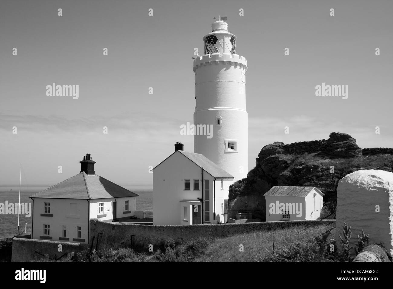 Start Point Lighthouse Stock Photo - Alamy