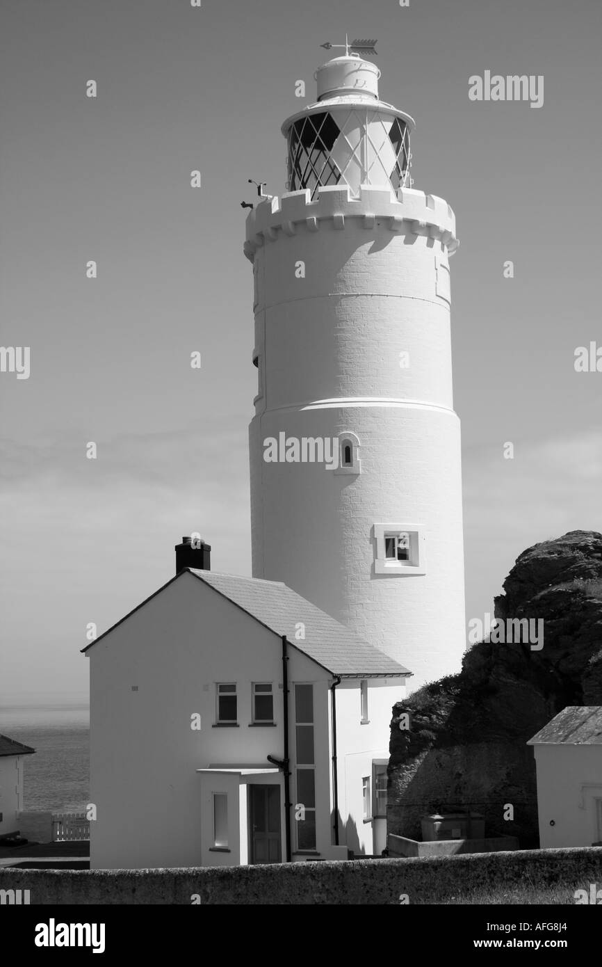 Start Point Lighthouse Stock Photo - Alamy