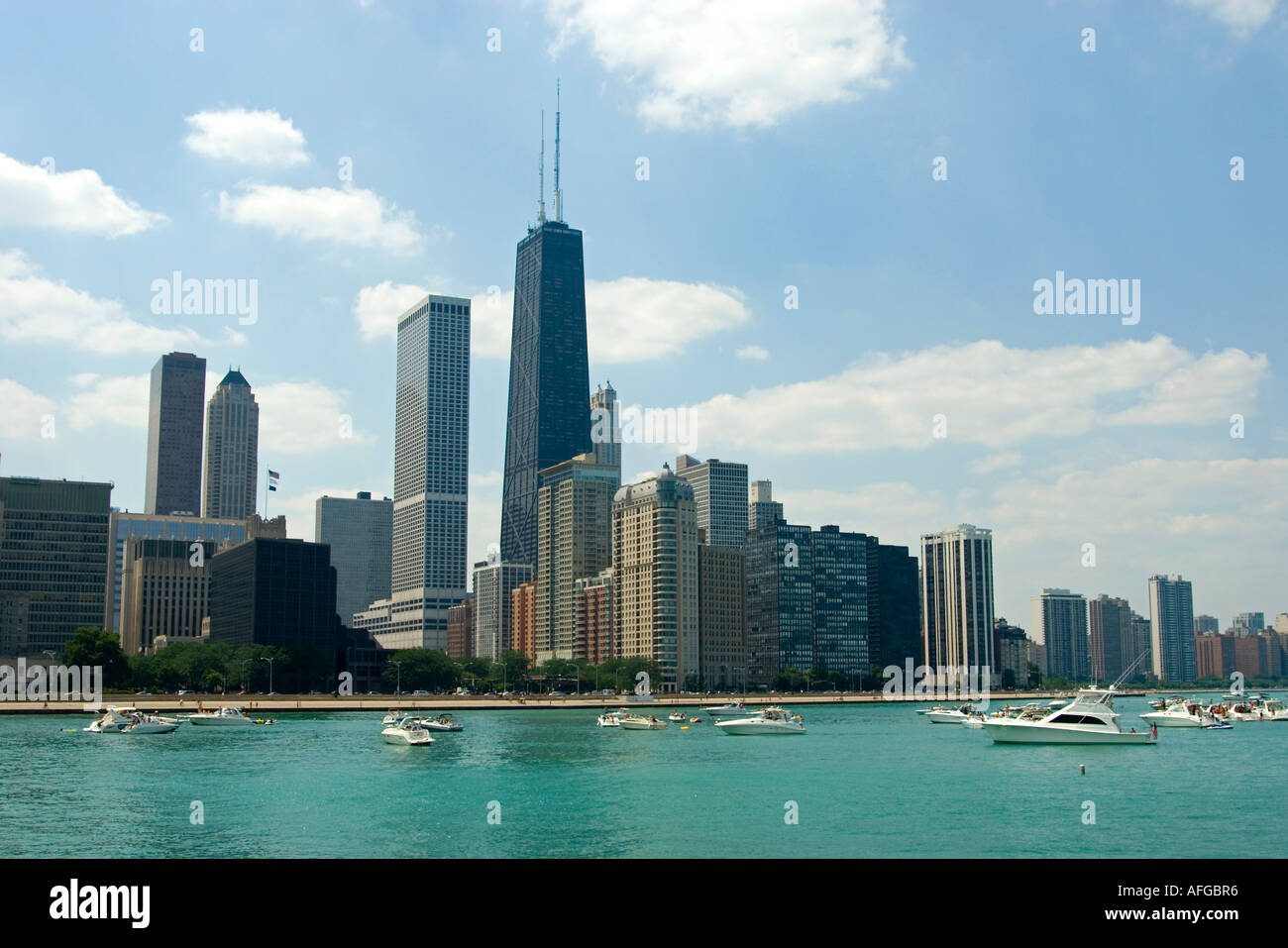 Chicago Summer Waterfront Stock Photo - Alamy