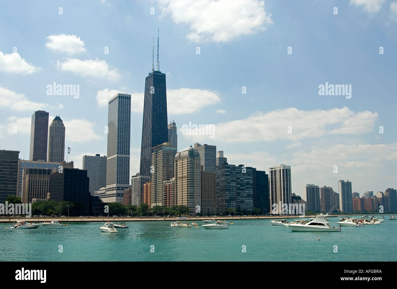 Chicago North Shore Lakeside Stock Photo - Alamy