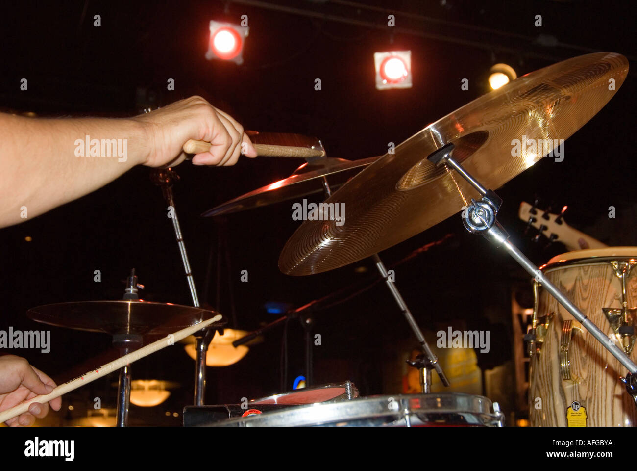 Drummers hands hi-res stock photography and images - Alamy