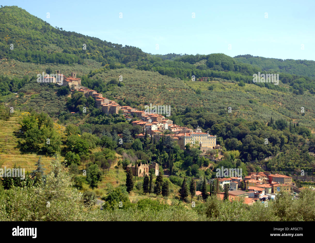 Collodi village Tuscany Italy Stock Photo - Alamy