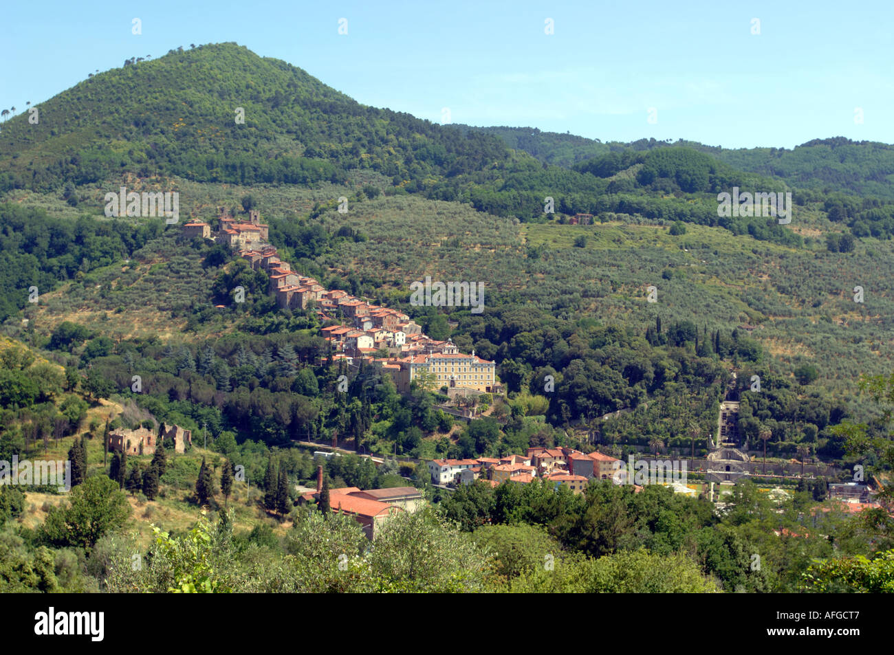 Collodi village Tuscany Italy Stock Photo - Alamy