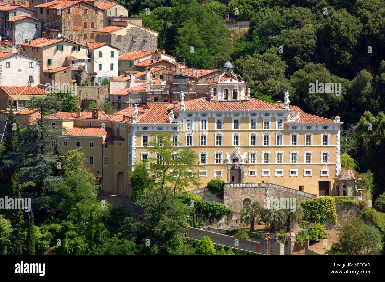 Collodi village Tuscany Italy Stock Photo - Alamy