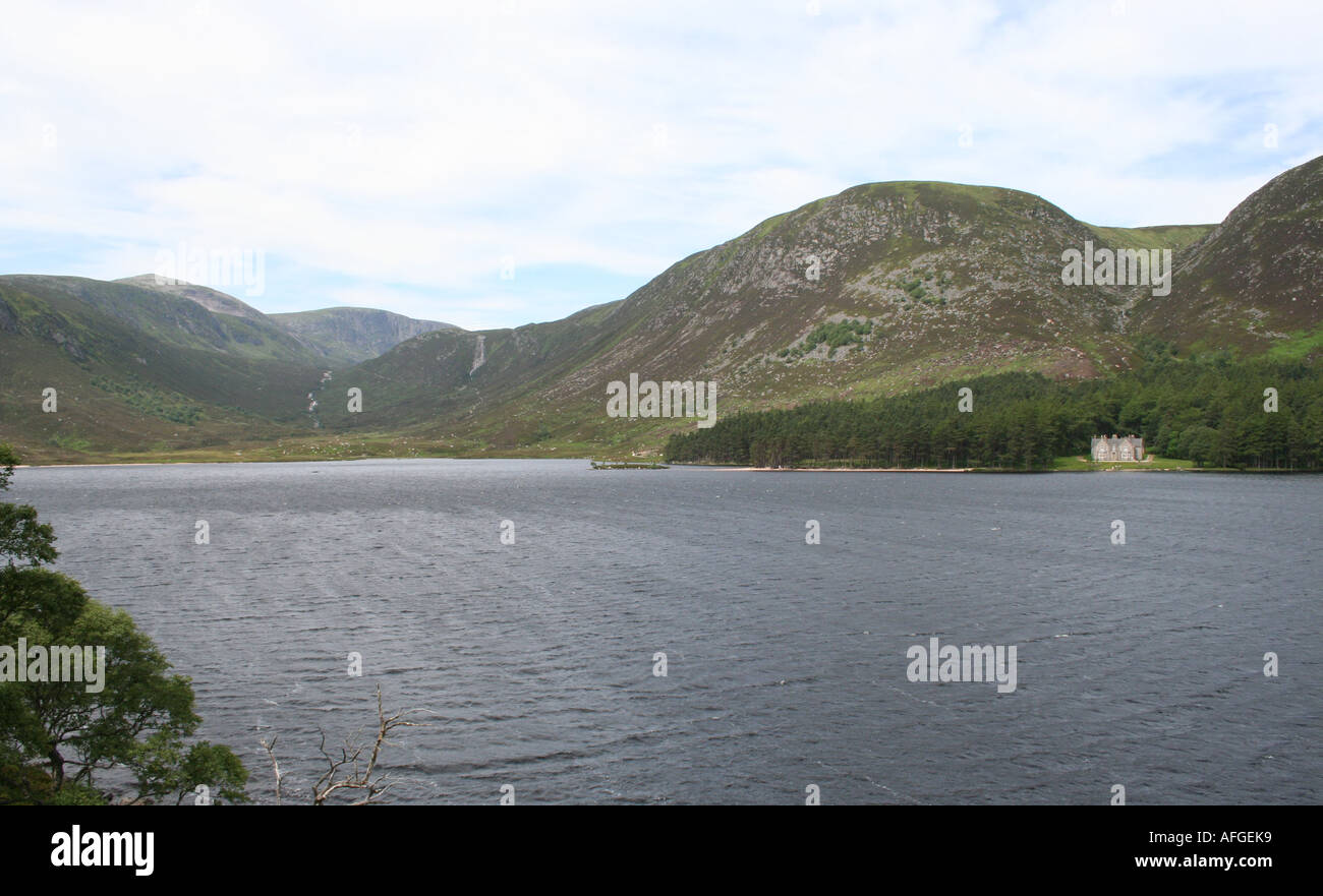 Loch Muick Scotland July 2006 Stock Photo - Alamy