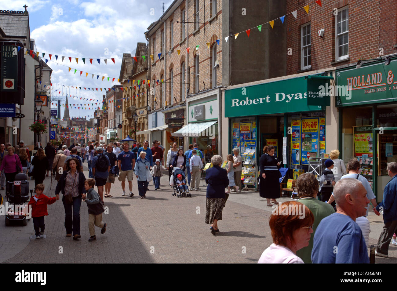 Dorchester Town, Dorset Britain UK Stock Photo - Alamy