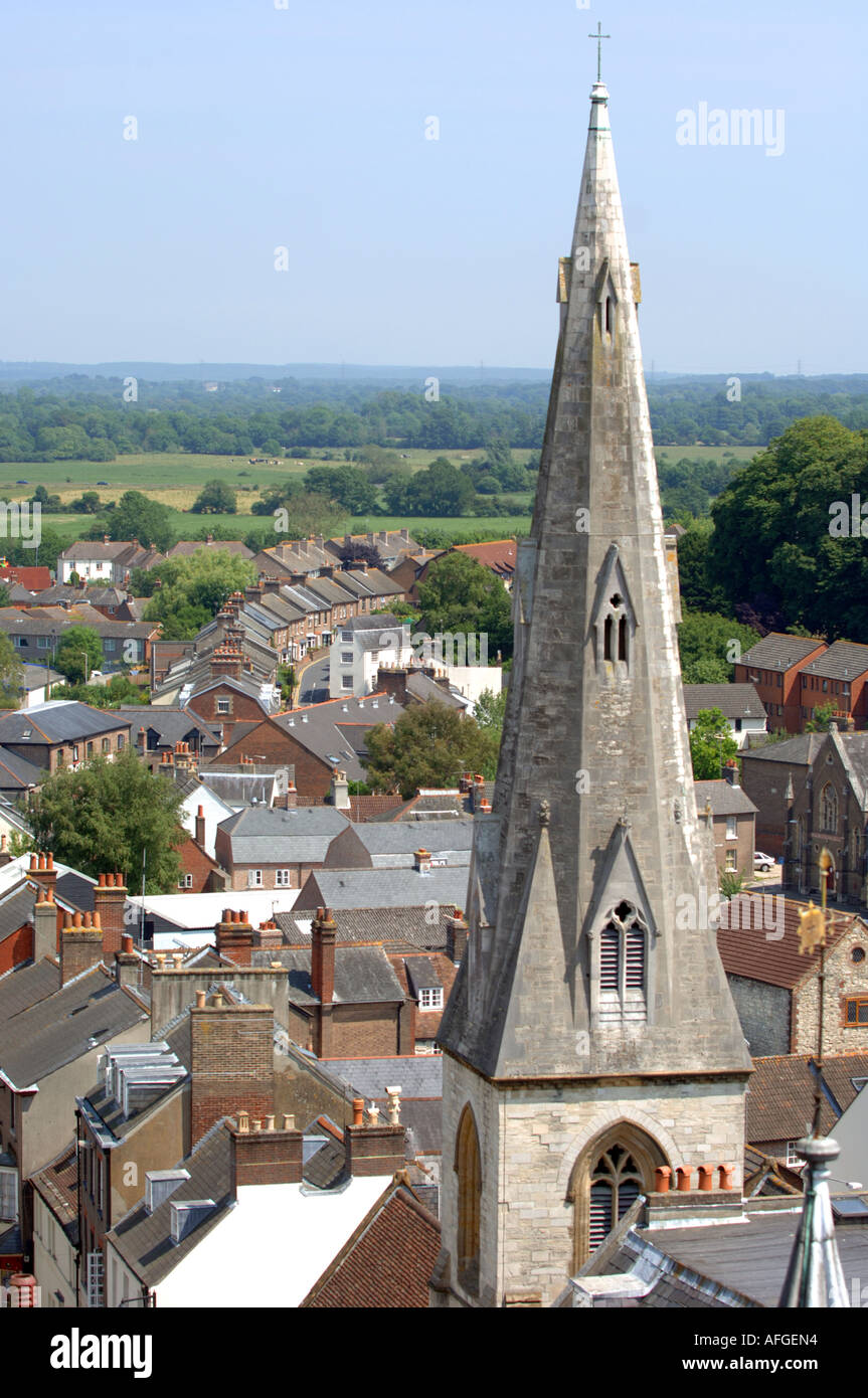 Dorchester Town, Dorset Britain UK Stock Photo - Alamy