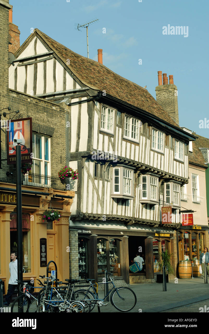 A Sixteenth century timber framed building on Bridge Street in the ...