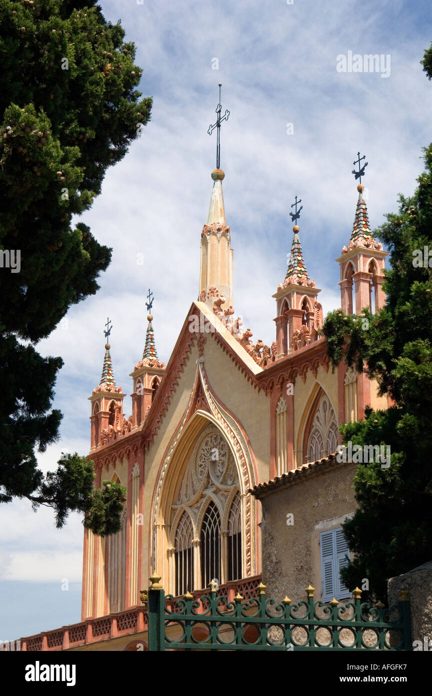 The recently restored exterior of the church of the Franciscan ...