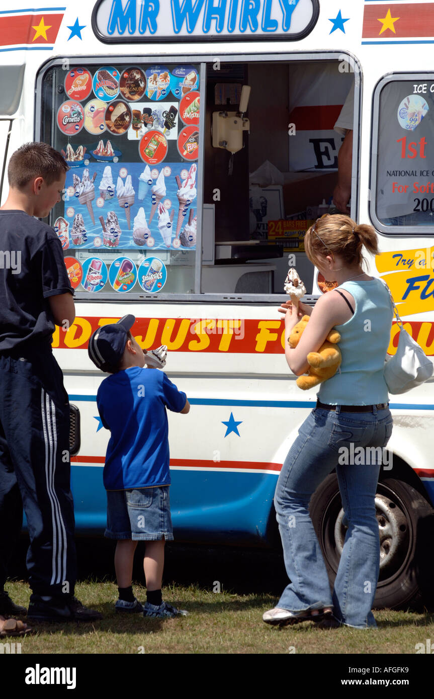 Ice cream van menu hi-res stock photography and images - Alamy