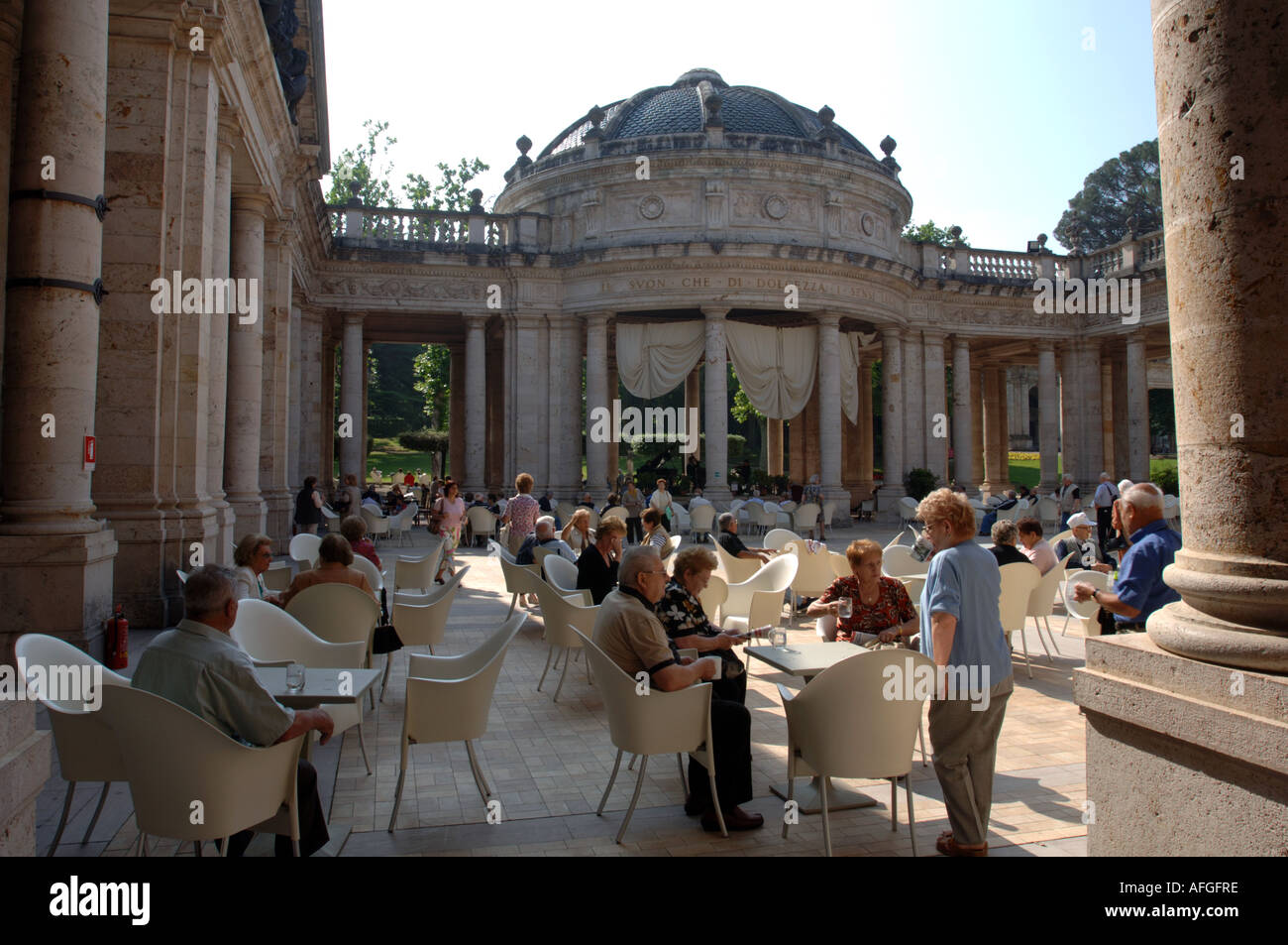 Montecatini Terme Spa, Tuscany, Italy Stock Photo - Alamy