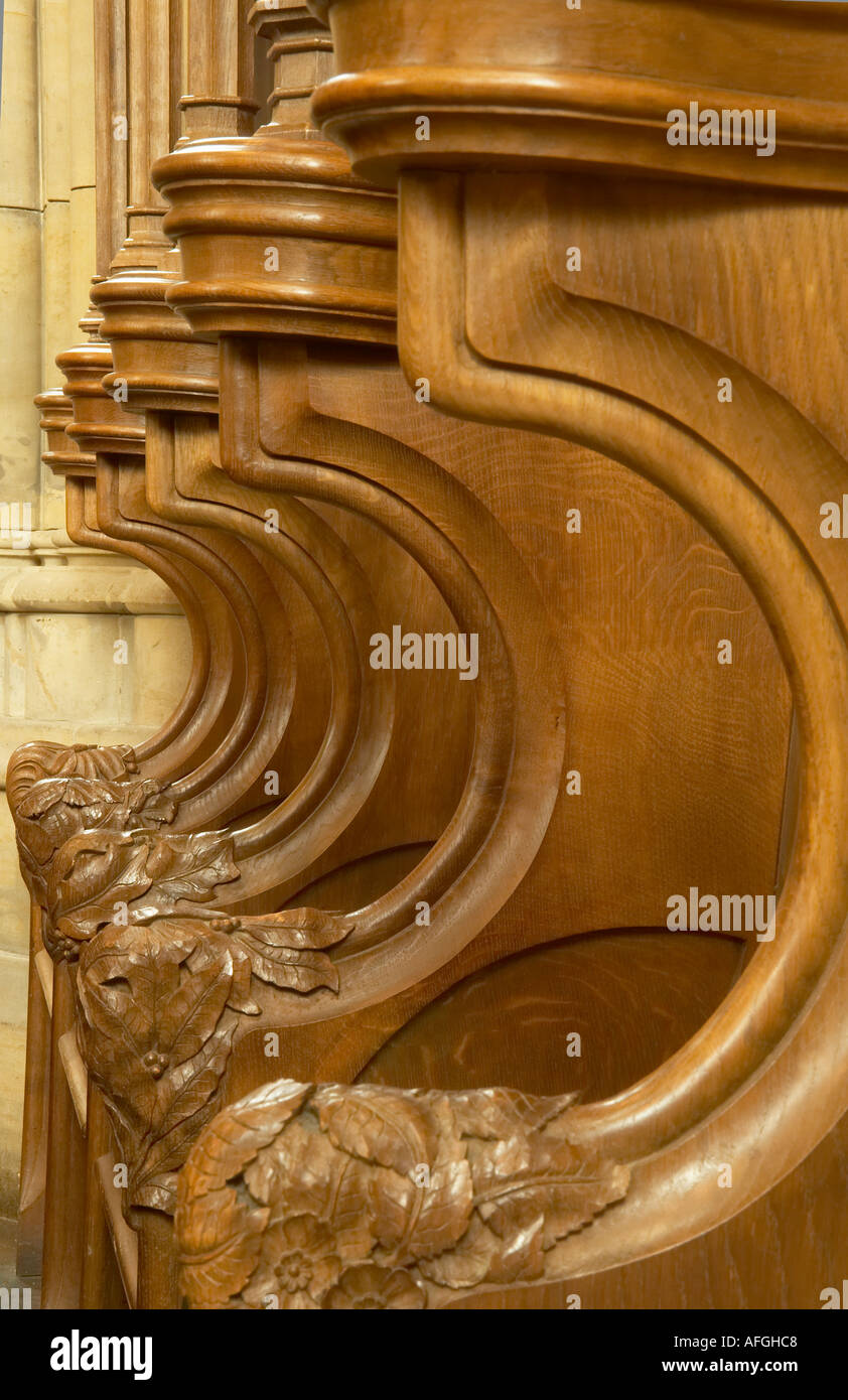 Pew carvings hi-res stock photography and images - Alamy