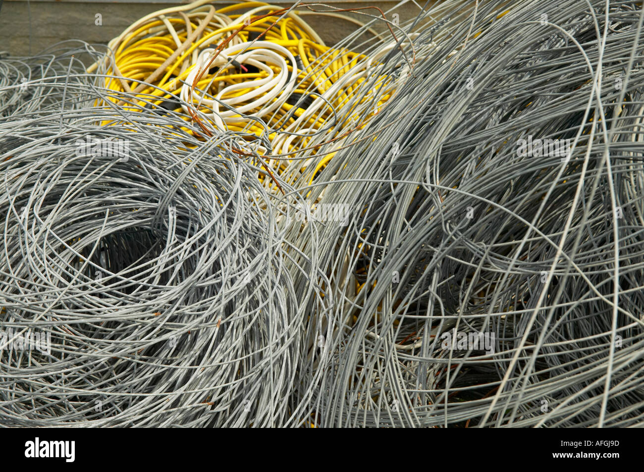 Galvanised cable hi-res stock photography and images - Alamy