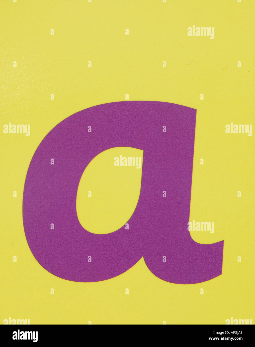 the letter a Stock Photo - Alamy