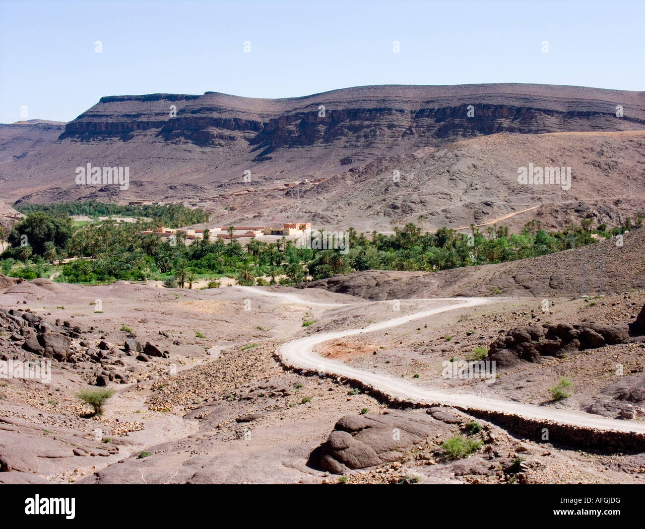 Fint oasis, Ouarzazate, Morocco, North Africa Stock Photo - Alamy
