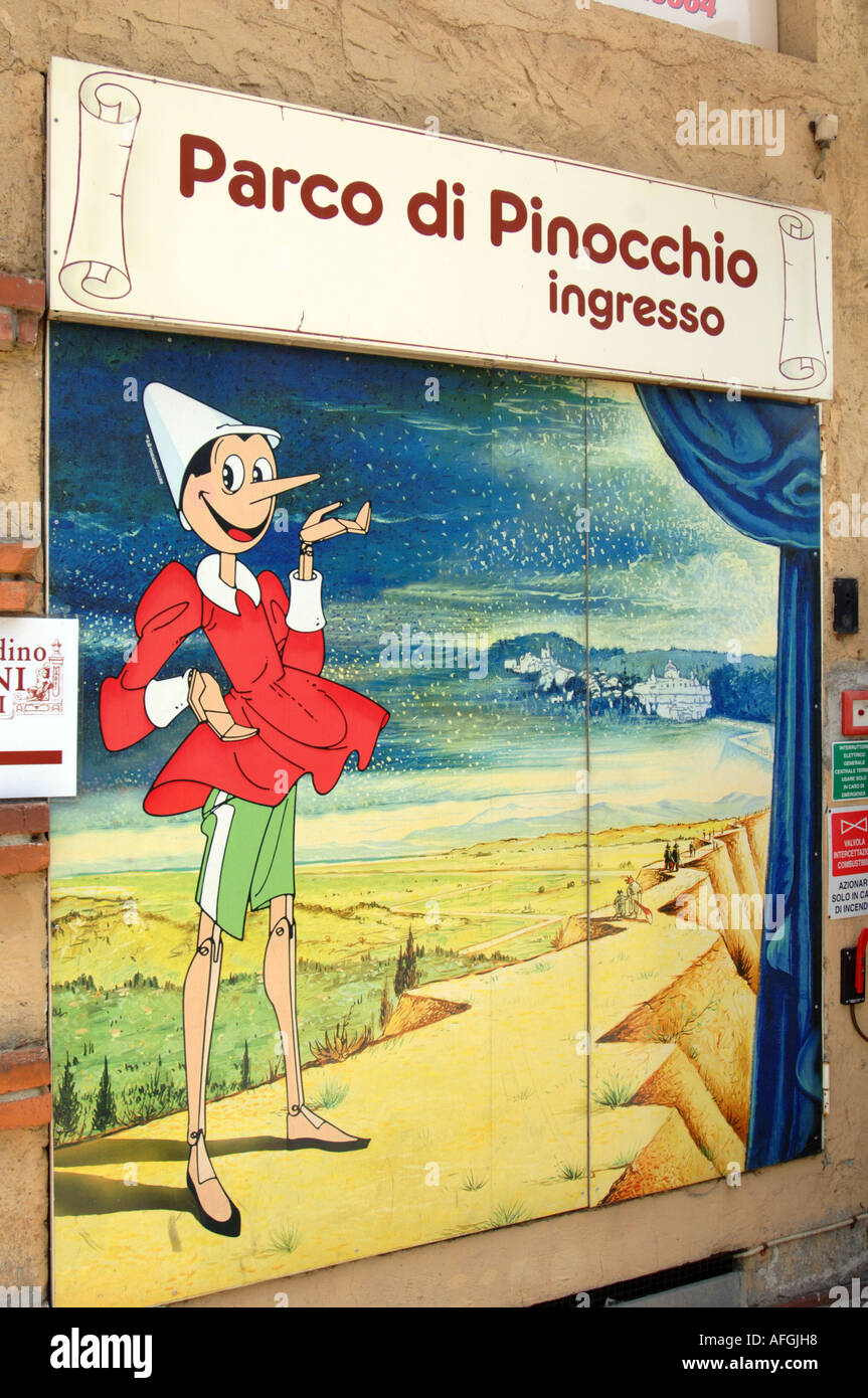 Pinocchio’s Park in Collodi, Tuscany, Italy Stock Photo - Alamy