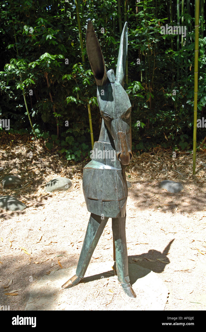Pinocchio’s Park in Collodi, Tuscany, Italy. Pinocchio as a donkey ...