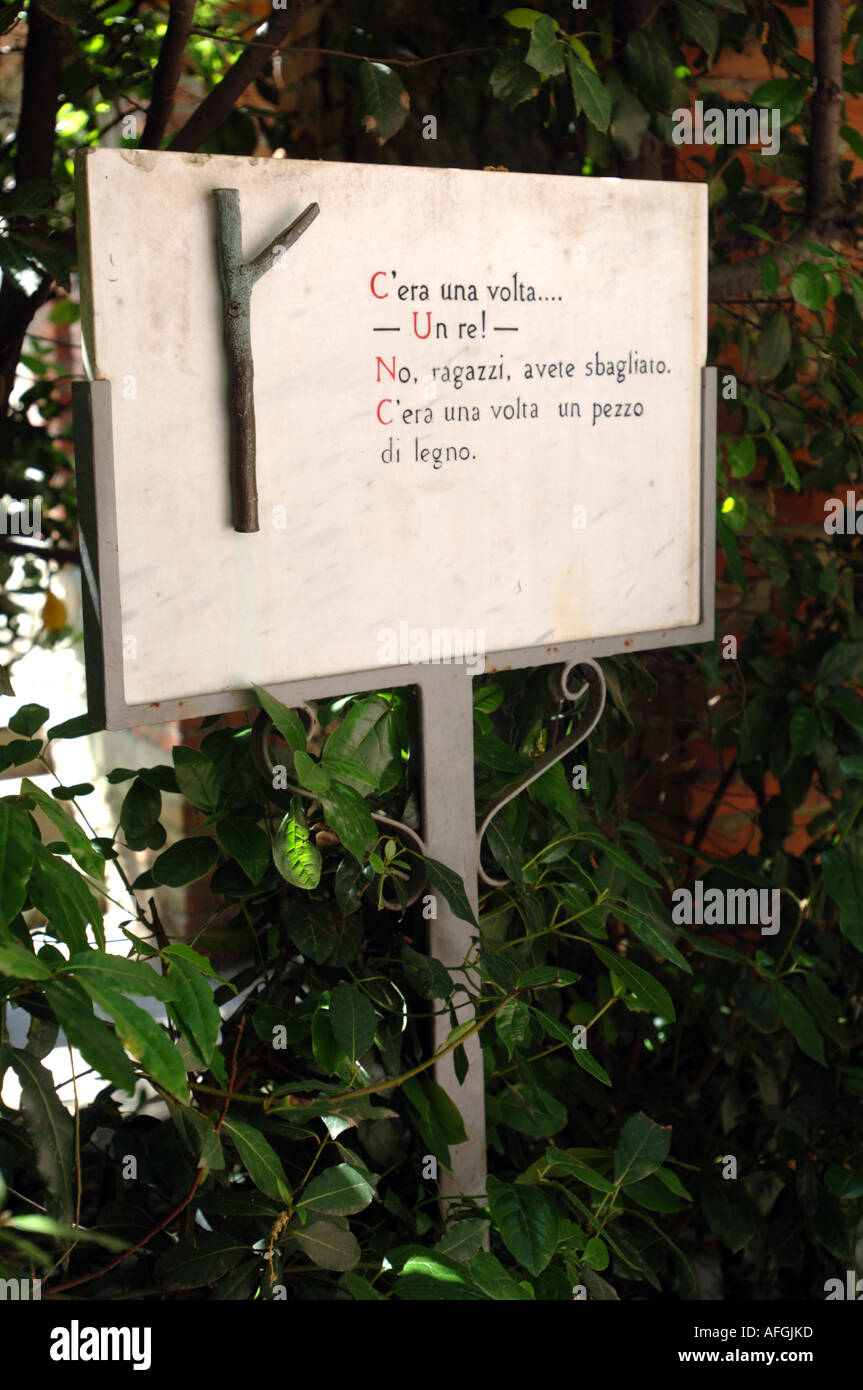 Pinocchio’s Park in Collodi, Tuscany, Italy Stock Photo - Alamy