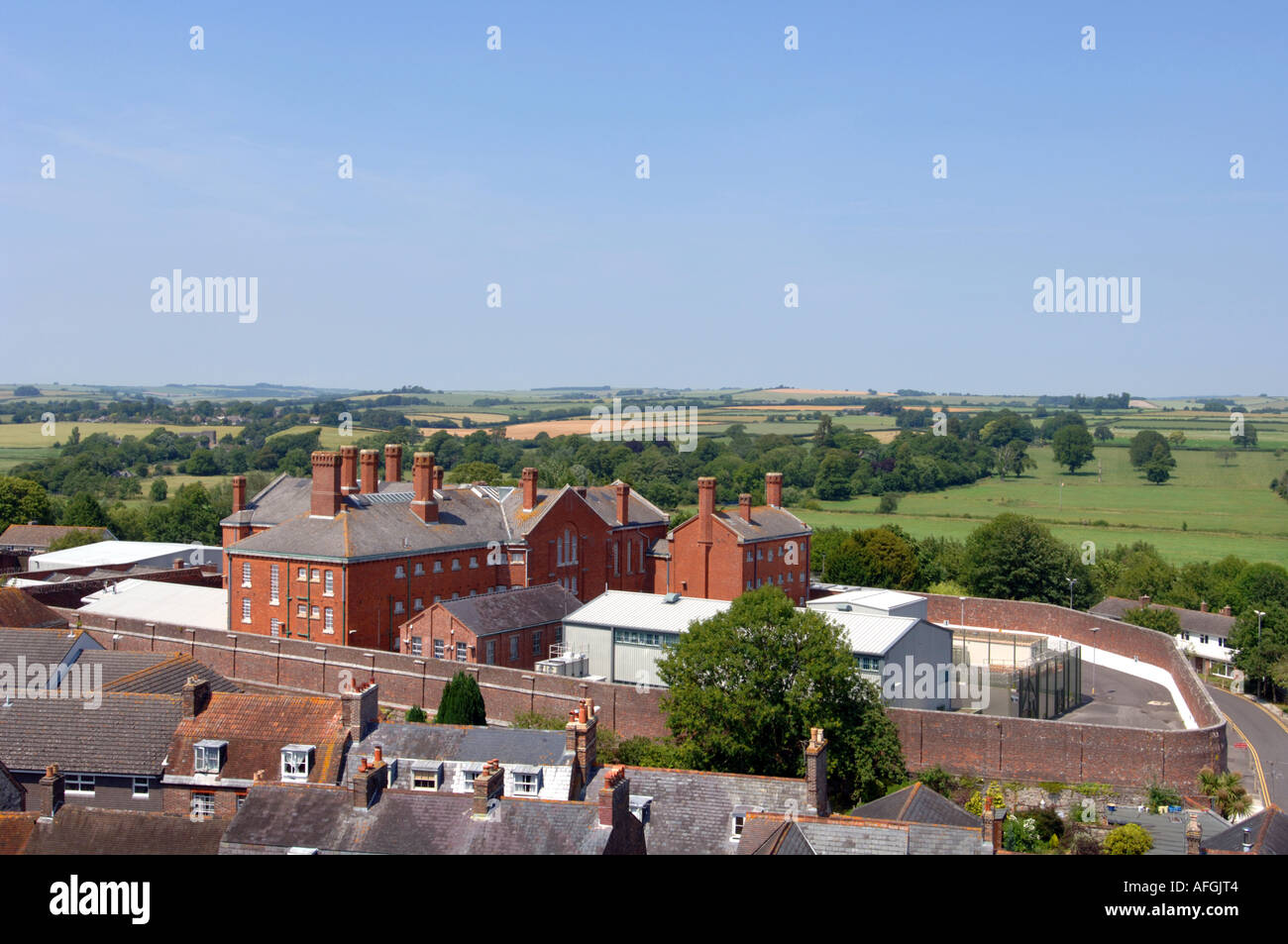 Hmp dorchester prison britain uk hi-res stock photography and images ...