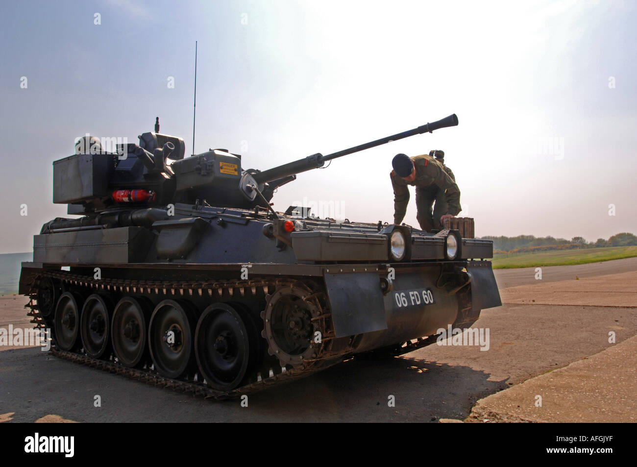 Scimitar tank hi-res stock photography and images - Alamy
