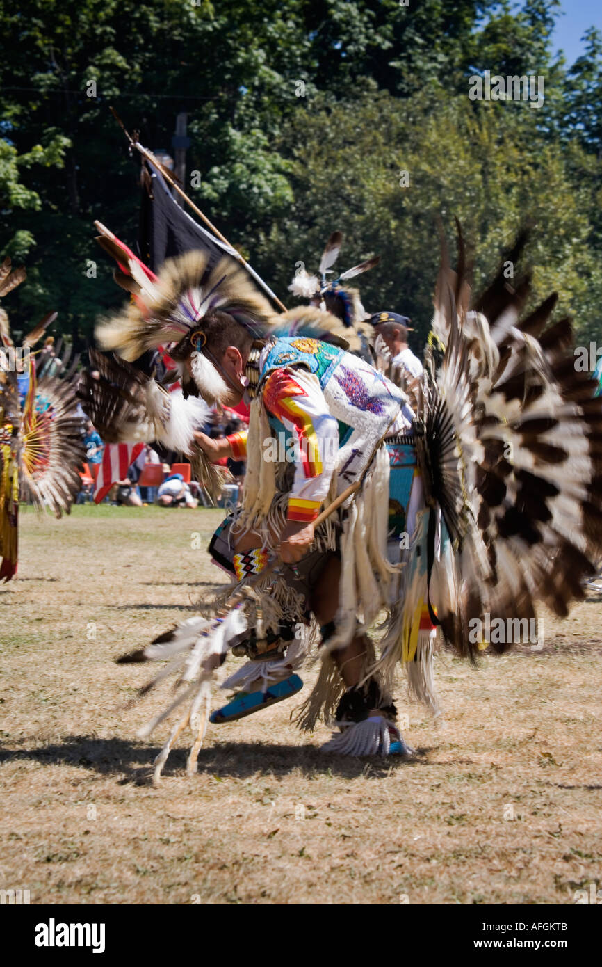 Native American Indian powwow Seattle Washington Stock Photo - Alamy