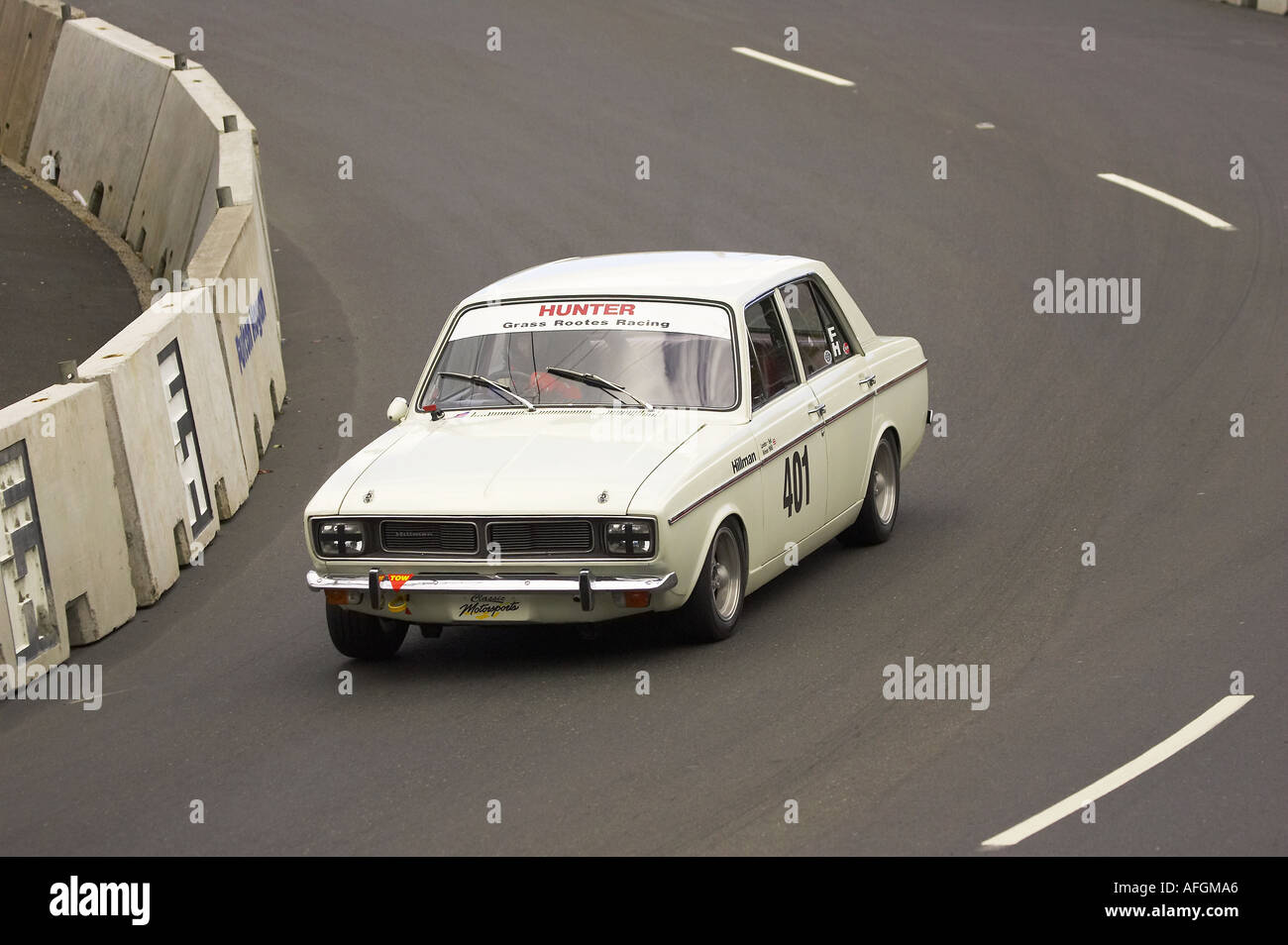 Hillman Hunter Classic Street Racing Dunedin South Island New Zealand ...