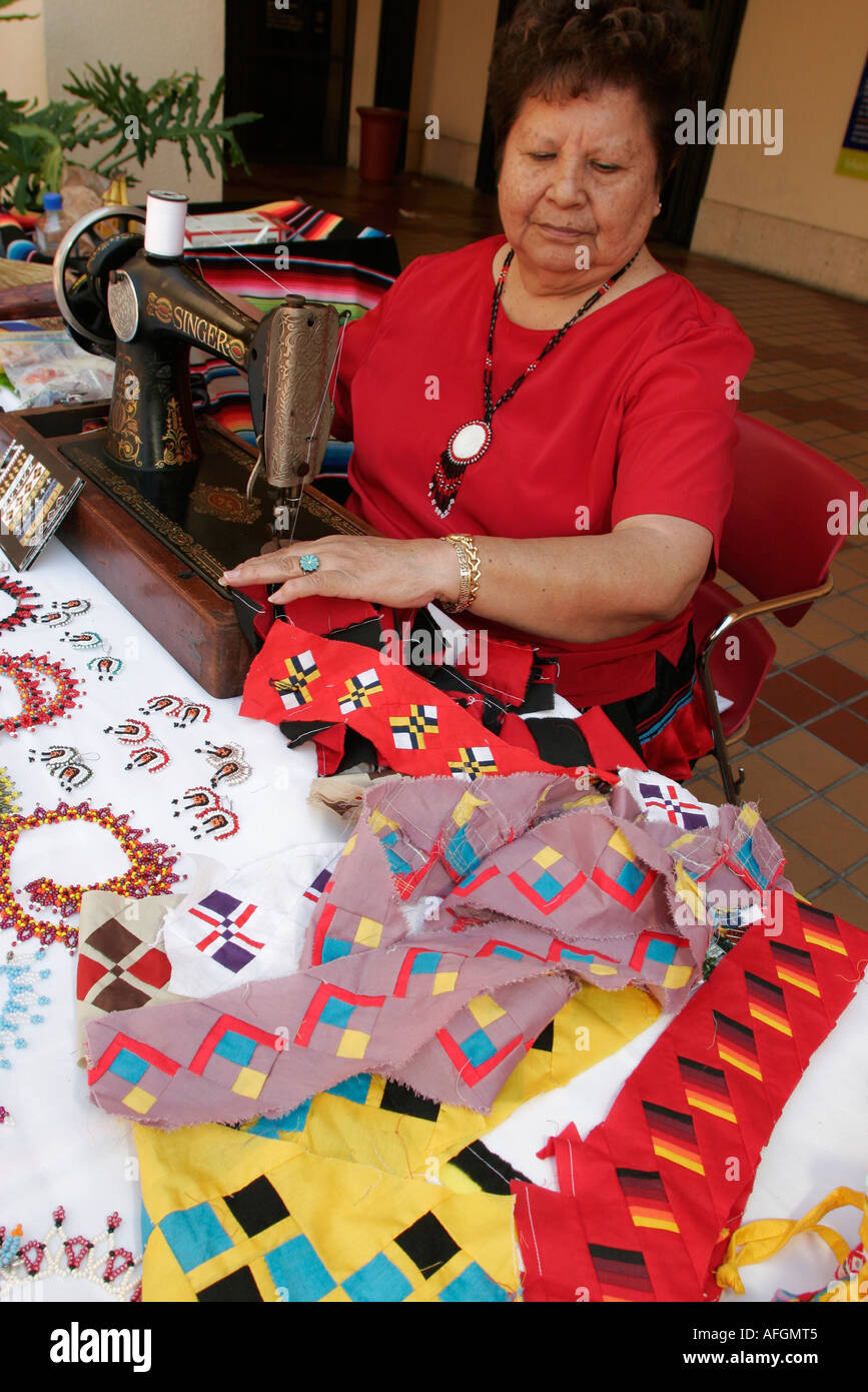 Miami Florida,Cultural Center Plaza,Discover Miami Fair,Miccosukee ...