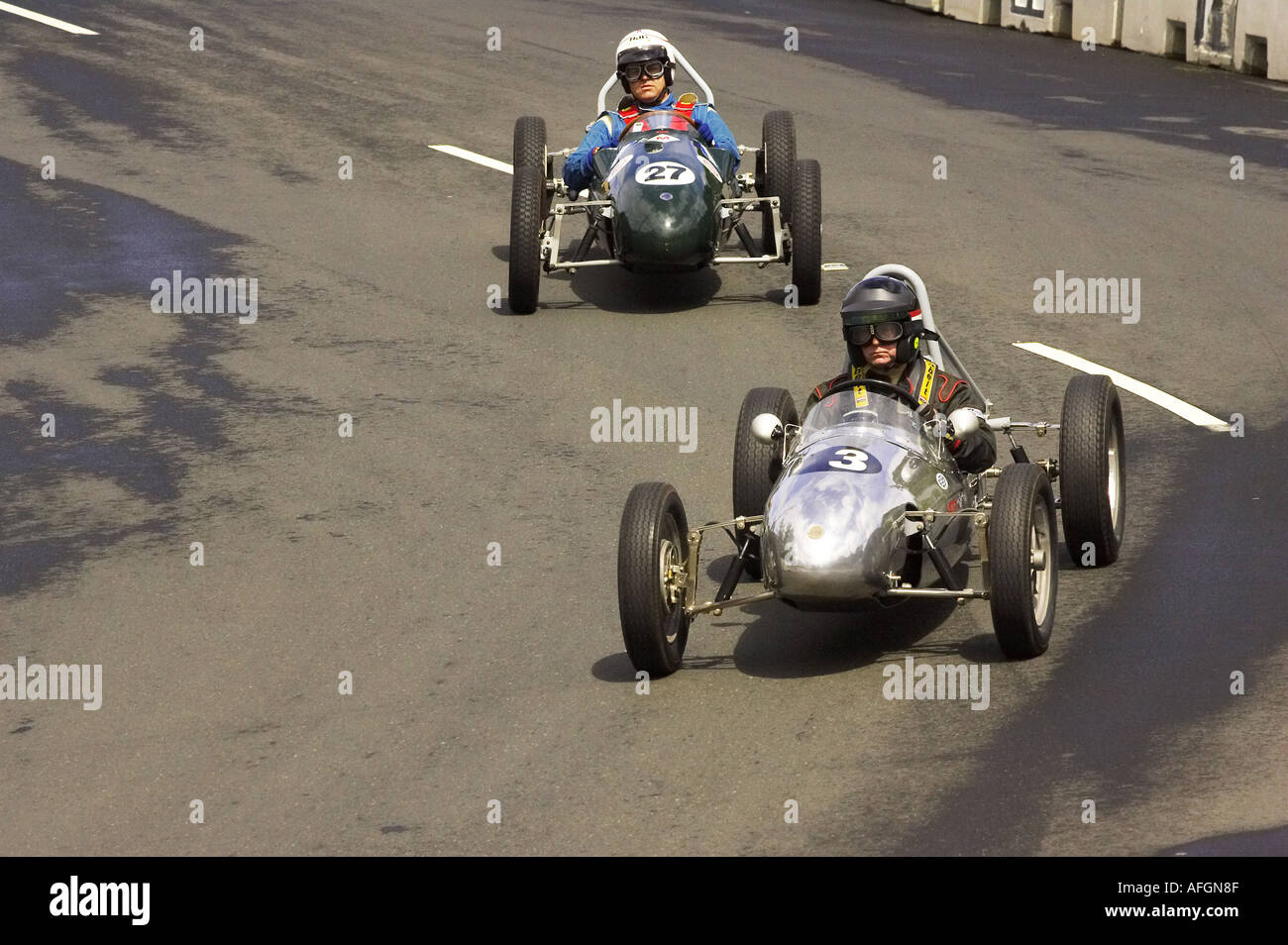 Cooper 500 Mk10 1956 and Cooper Mk13 1959 Classic Street Racing Dunedin ...