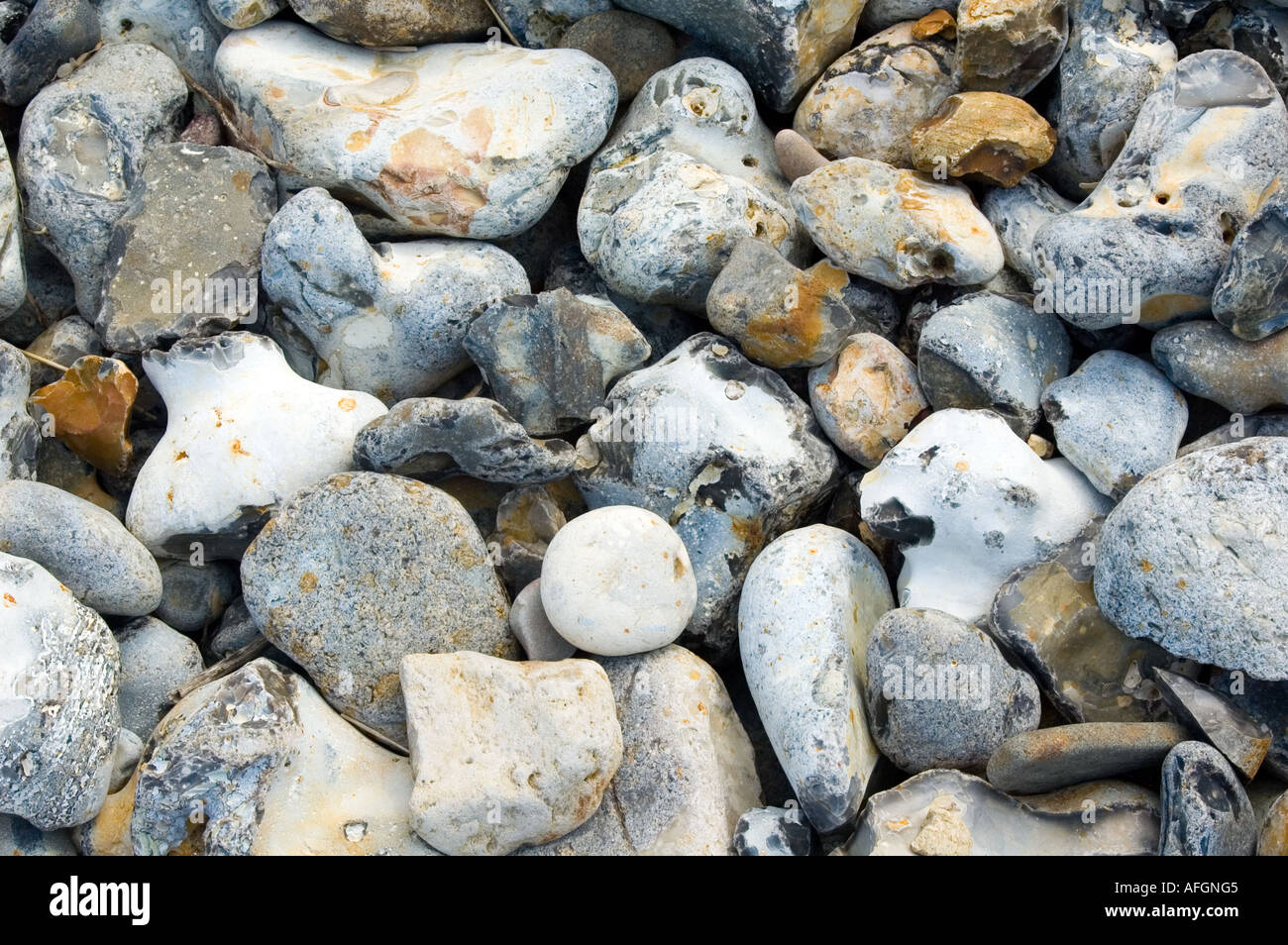 Peebles on the beach Stock Photo - Alamy