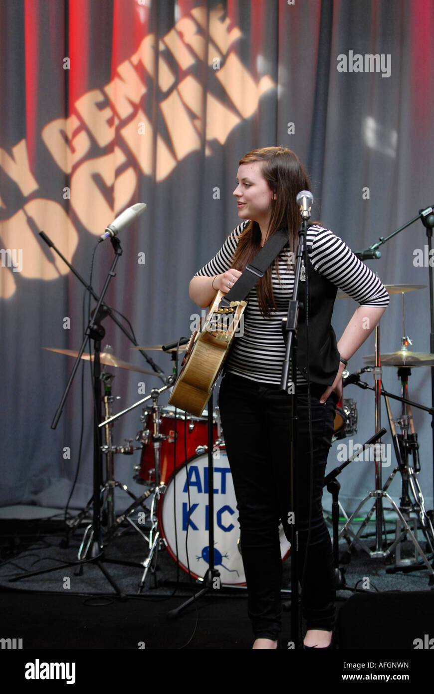 Amy Macdonald live at Urbis home of channel m tv company, manchester ...