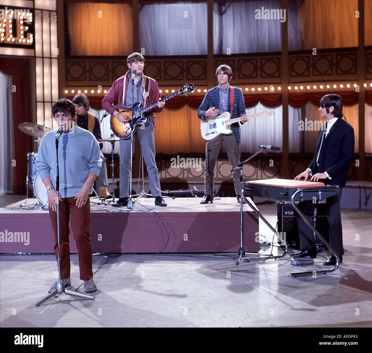 THE ANIMALS UK pop group in 1966 with Eric Burdon as vocalist. Photo ...