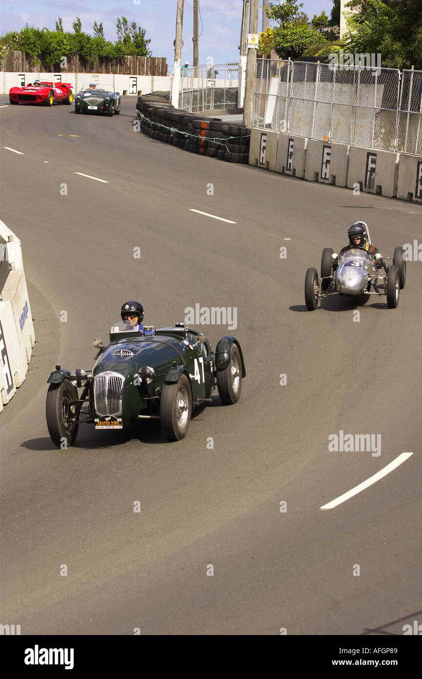 Fraser Nash Le Mans Replica 1950 and Cooper Mk13 1959 Classic Street ...