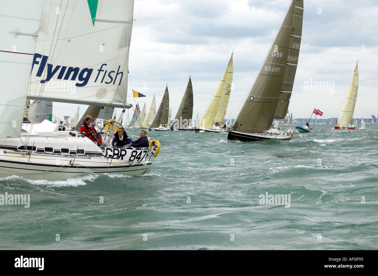 Cowes week 2005 hi-res stock photography and images - Alamy